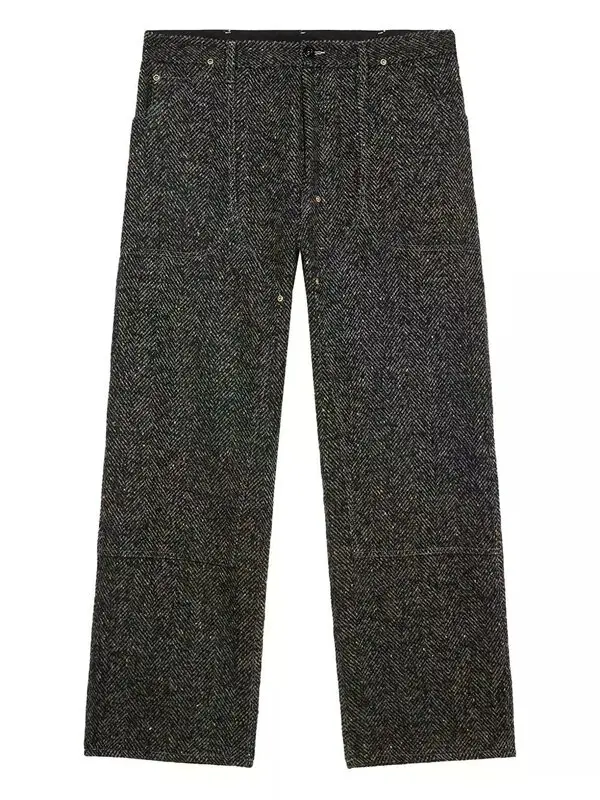 4SDESIGNS Herringbone Trousers