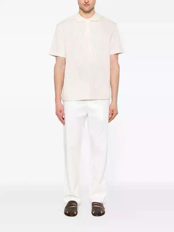 SAMSOE SAMSOE Sajase Polo Shirt - Neutrals