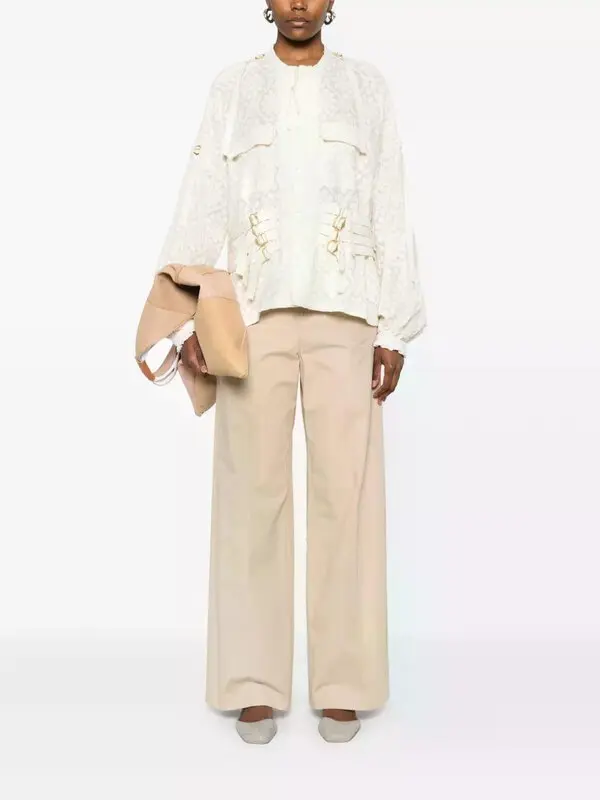 UNDERCOVERISM Floral-embroidered Shirt