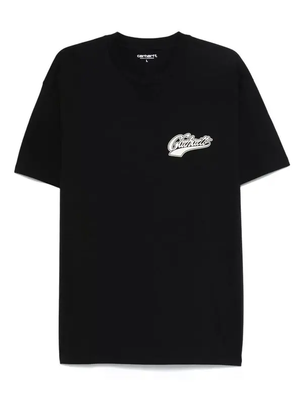 Carhartt Work In Progress Logo T-shirt - Black