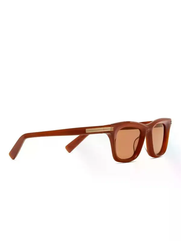 Zegna Rectangular-frame Sunglasses