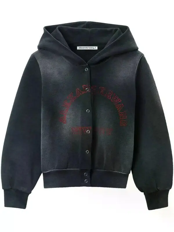Alexander Wang Distressed Hooded Jacket