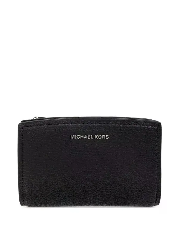 Michael Kors Logo Lettering Wallet - Black