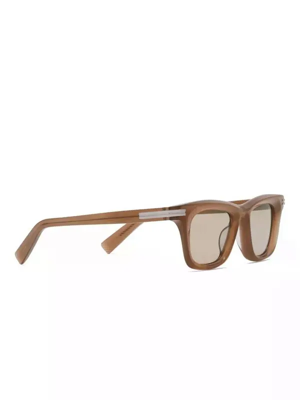 Zegna Square-frame Sunglasses