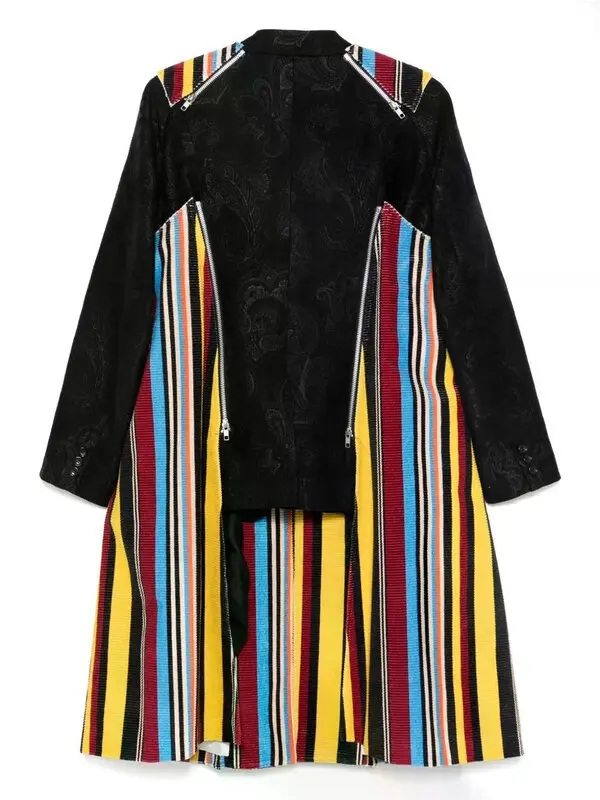 Comme Des Garçons Striped Coat