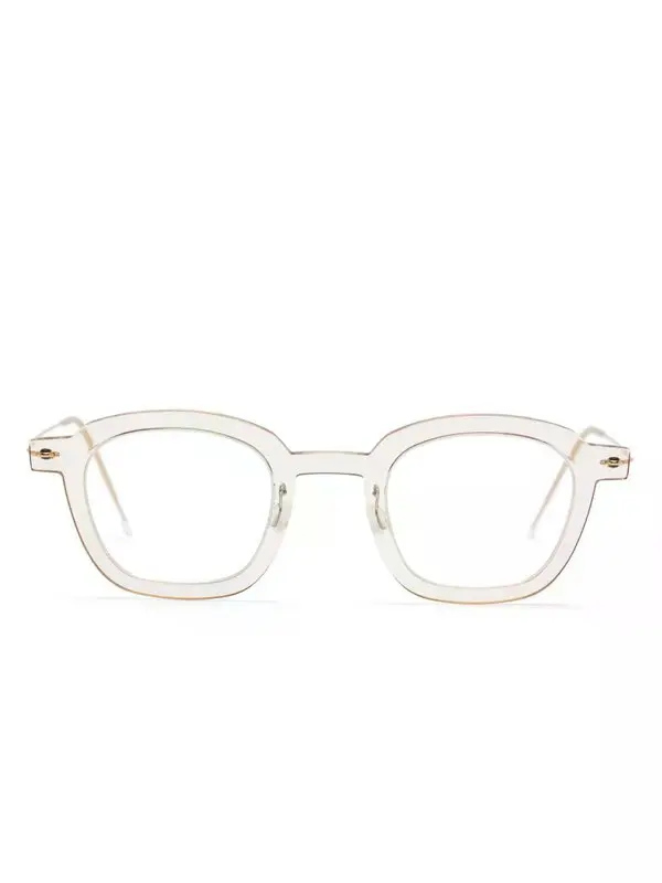 LINDBERG Square Frame Eyeglasses