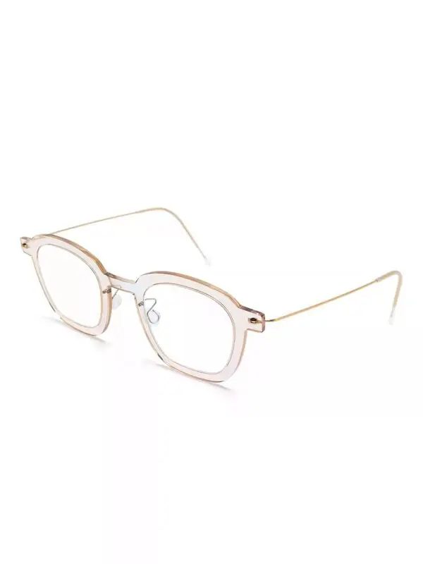 LINDBERG Square Frame Eyeglasses