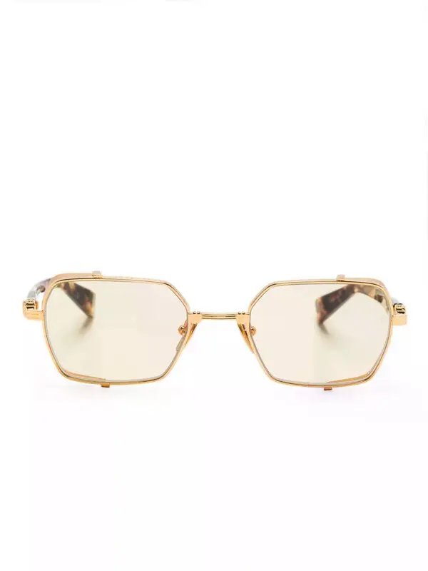 Balmain Brigade Iii Sunglasses - Gold