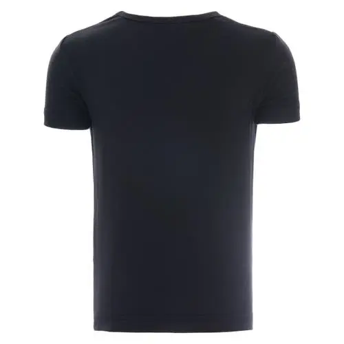 MOUSTACHE Solid T-shirt - Black
