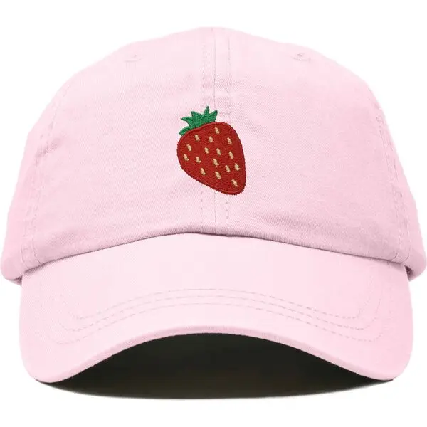 DALIX Strawberry Cap - Washed Pink