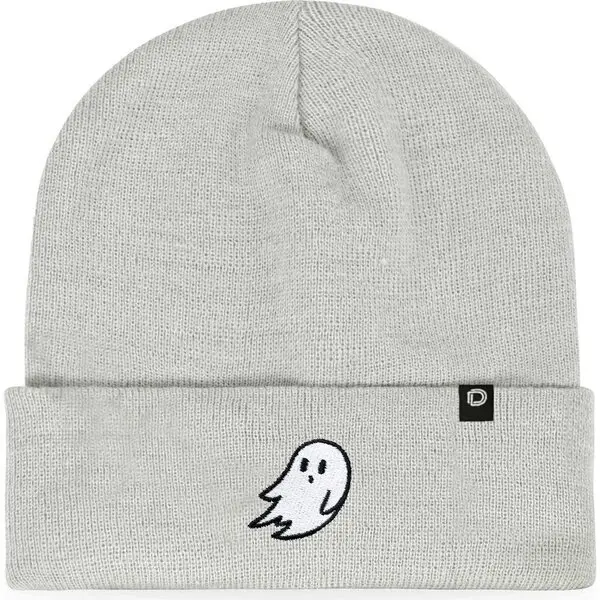 DALIX Ghost Beanie - Light Gray