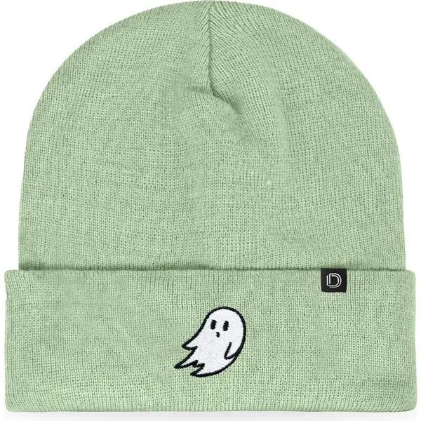 DALIX Ghost Beanie - Light Green
