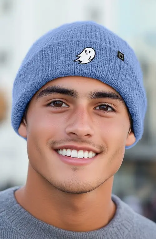DALIX Ghost Beanie - Periwinkle