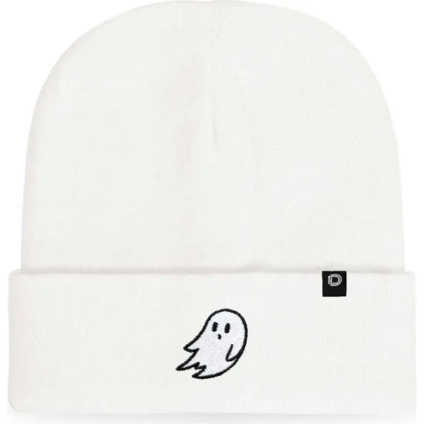 DALIX Ghost Beanie - White