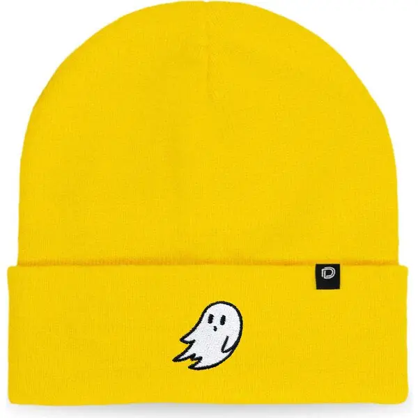 DALIX Ghost Beanie - Yellow