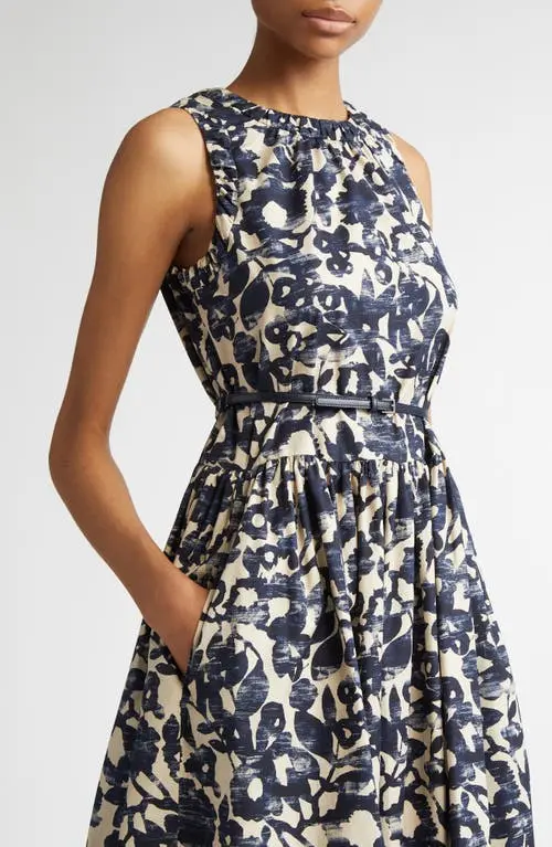 Max Mara Marlena Printed Cotton Dress