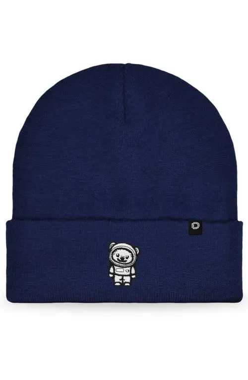 DALIX Ice Bear Beanie - Navy Blue