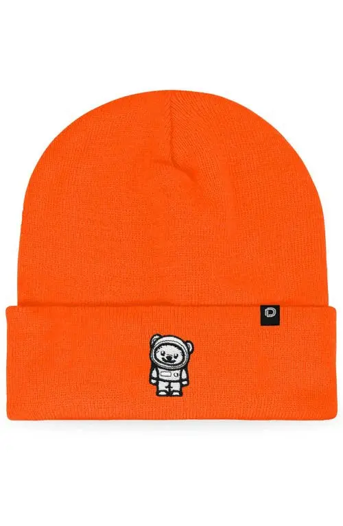 DALIX Ice Bear Beanie - Neon Orange