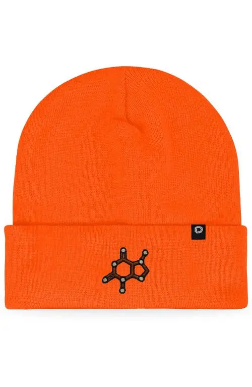 DALIX Molecule Beanie - Neon Orange