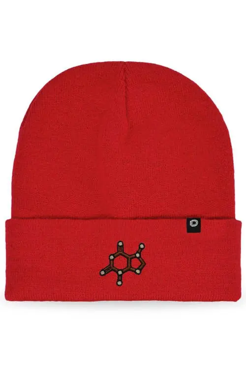 DALIX Molecule Beanie - Red
