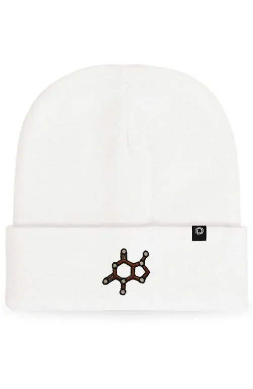 DALIX Molecule Beanie - White
