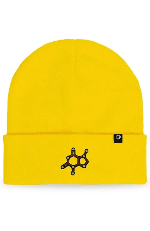 DALIX Molecule Beanie - Yellow