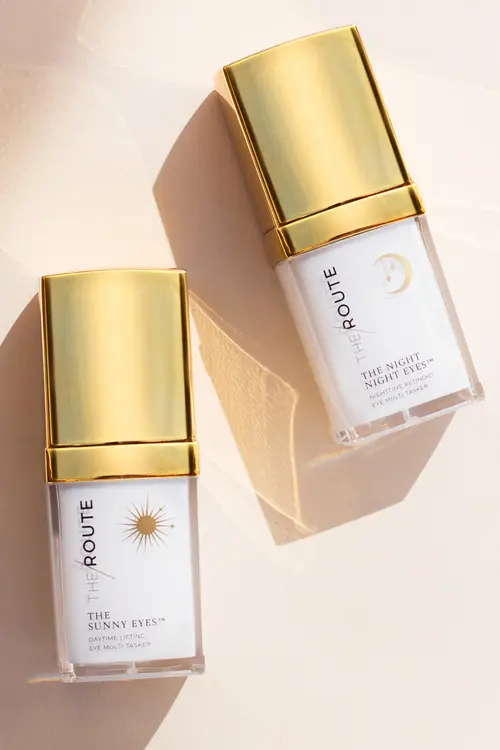 THE ROUTE BEAUTY 24 Hour Eye Duo The Sunny Eyes And The Night Night Eyes