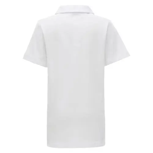 MOUSTACHE Solid Polo Shirt - White