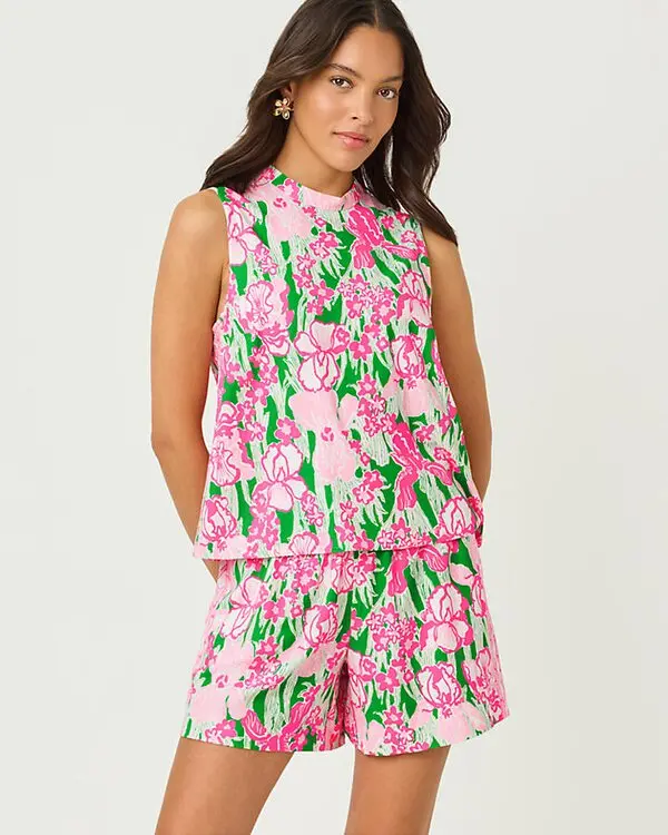 LILLY PULITZER 5' Bal Harbour Short - Putting Green Hannah Engineered
