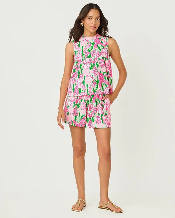 LILLY PULITZER 5' Bal Harbour Short - Putting Green Hannah Engineered