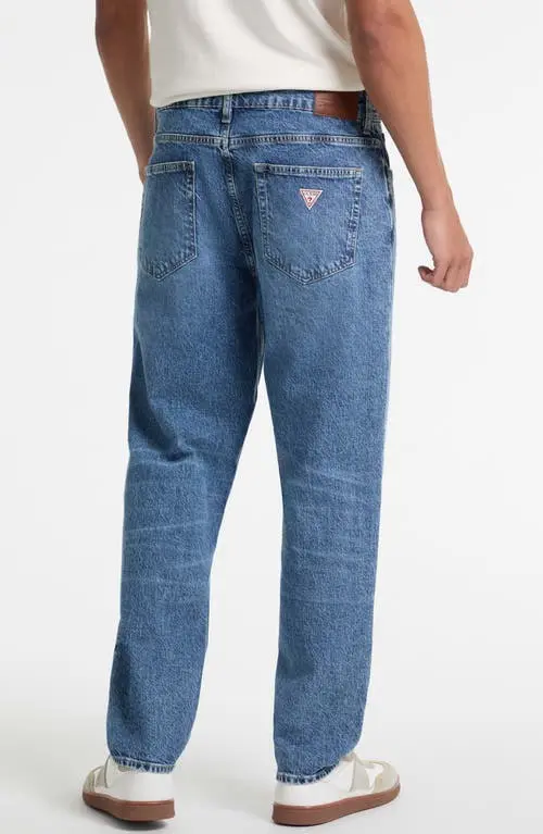 Guess G15 Relaxed Tapered Leg Jeans - Medium Blue