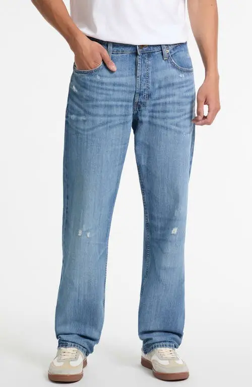 GUESS JEANS G16 Relaxed Straight Leg Jeans - Light Blue