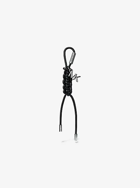 Michael Kors Braided Cord Bag Charm - Black