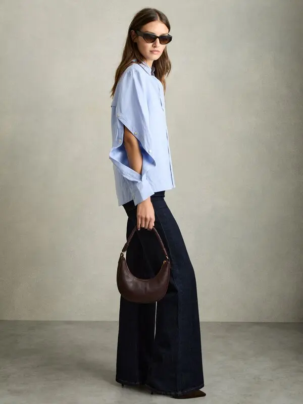 REISS Ali Lyocell-blend Shirt