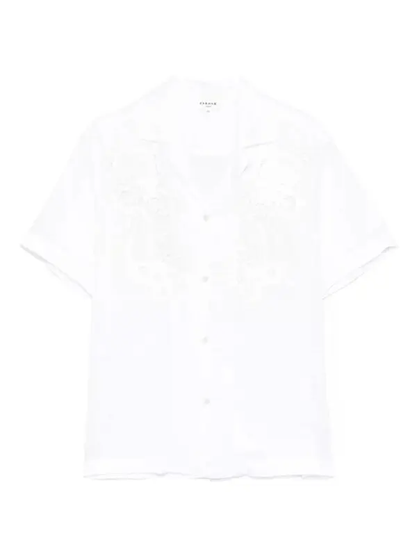 P.a.r.o.s.h Broderie Anglaise Shirt - White
