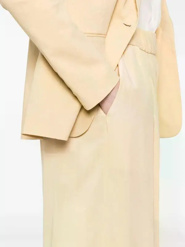 Patrizia Pepe Logo-plaque Palazzo Trousers