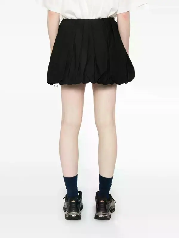 Pinko Poplin Mini Skirt - Black