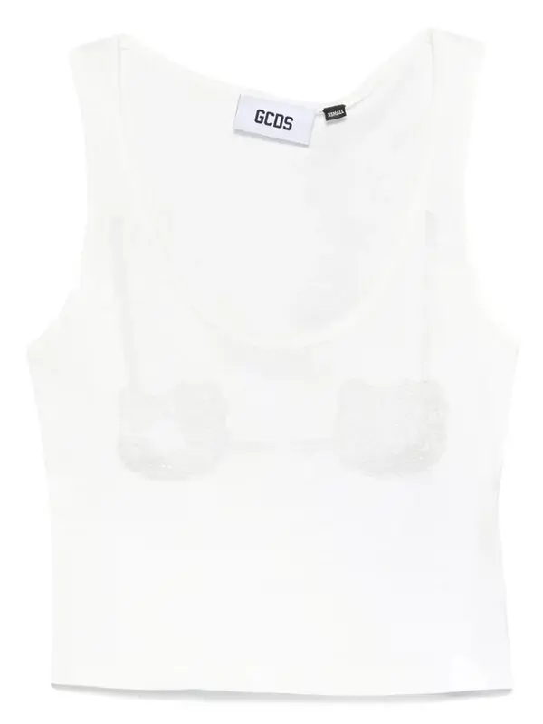 Gcds X Hello Kitty Printed Tank - White