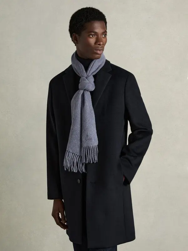 REISS Picton Wool And Cashmere Scarf