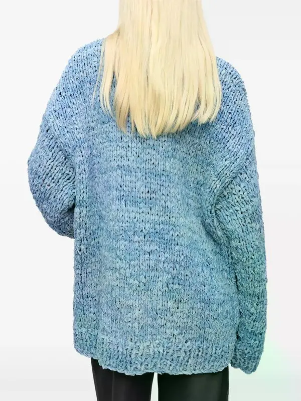 GANNI Speckle-knit Cardigan