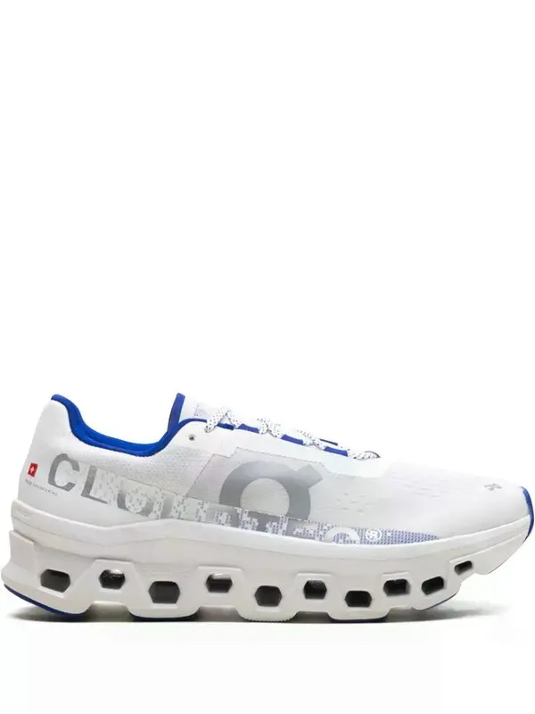 On Cloudmonster Running Sneakers - White
