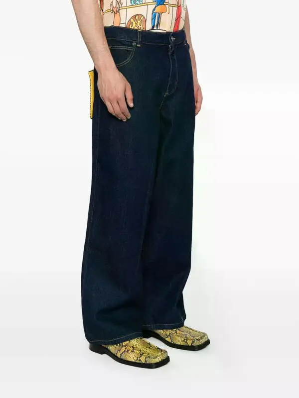 CHARLES JEFFREY Wide-leg Jeans