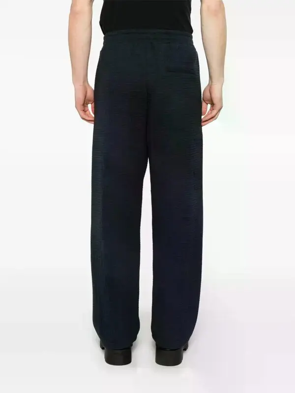Emporio Armani Waffle-knit Trousers