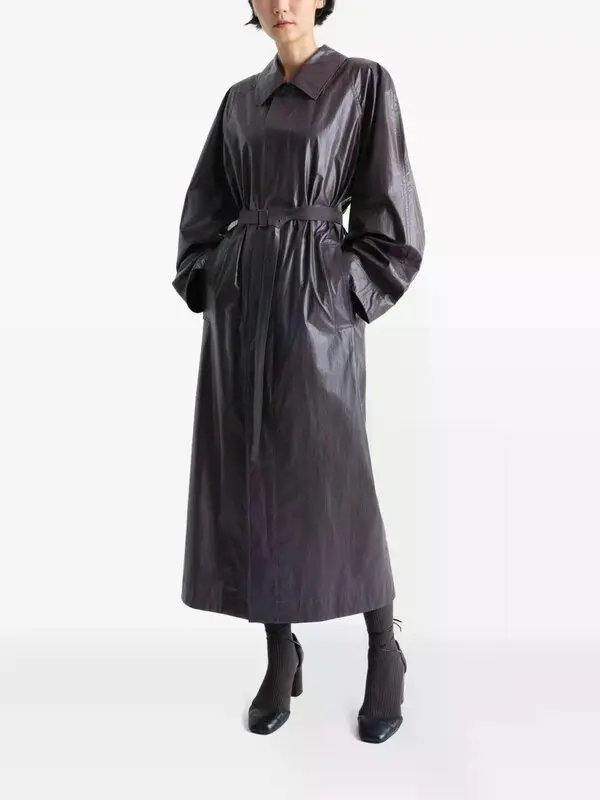 LEMAIRE Belted Trench Coat