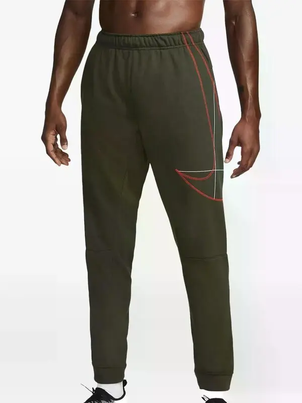 Nike Dri-fit Sequoia/picante Red Track Trousers