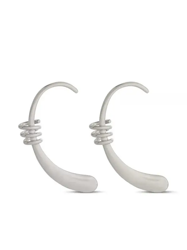 Rabanne Mono Ear Cuff - Silver