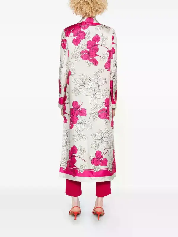 P.a.r.o.s.h Silk Coat - Pink