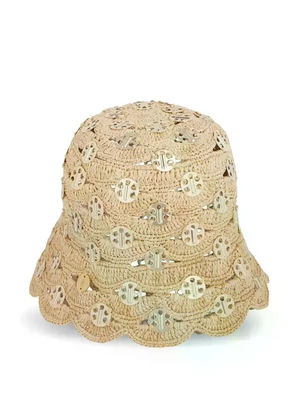 Rabanne Bob Bucket Hat - Neutrals