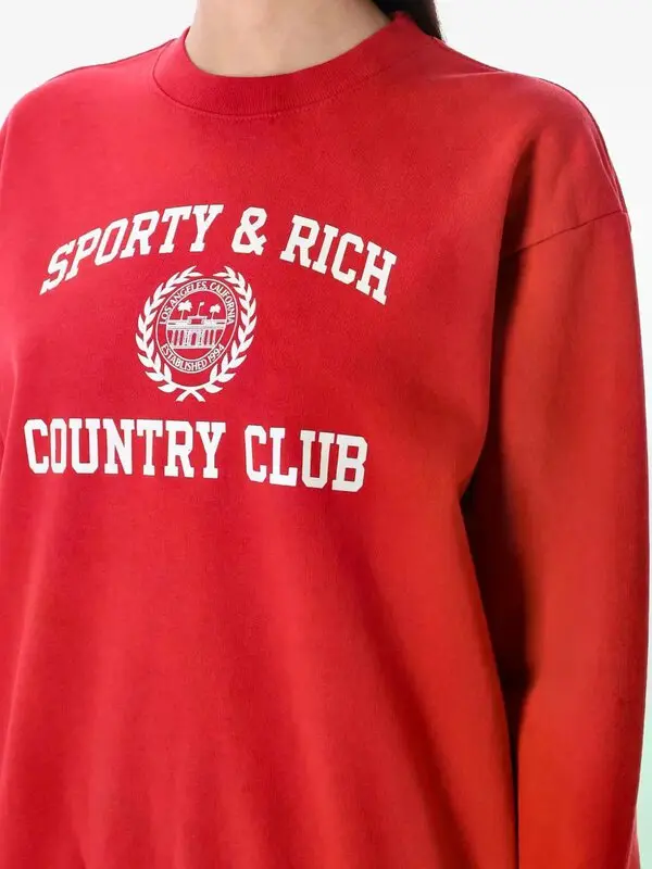 SPORTY & RICH Cotton Sweatshirt