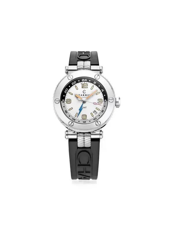 CHARRIOL Navigator Gmt 41mm Strap Watch - Silver